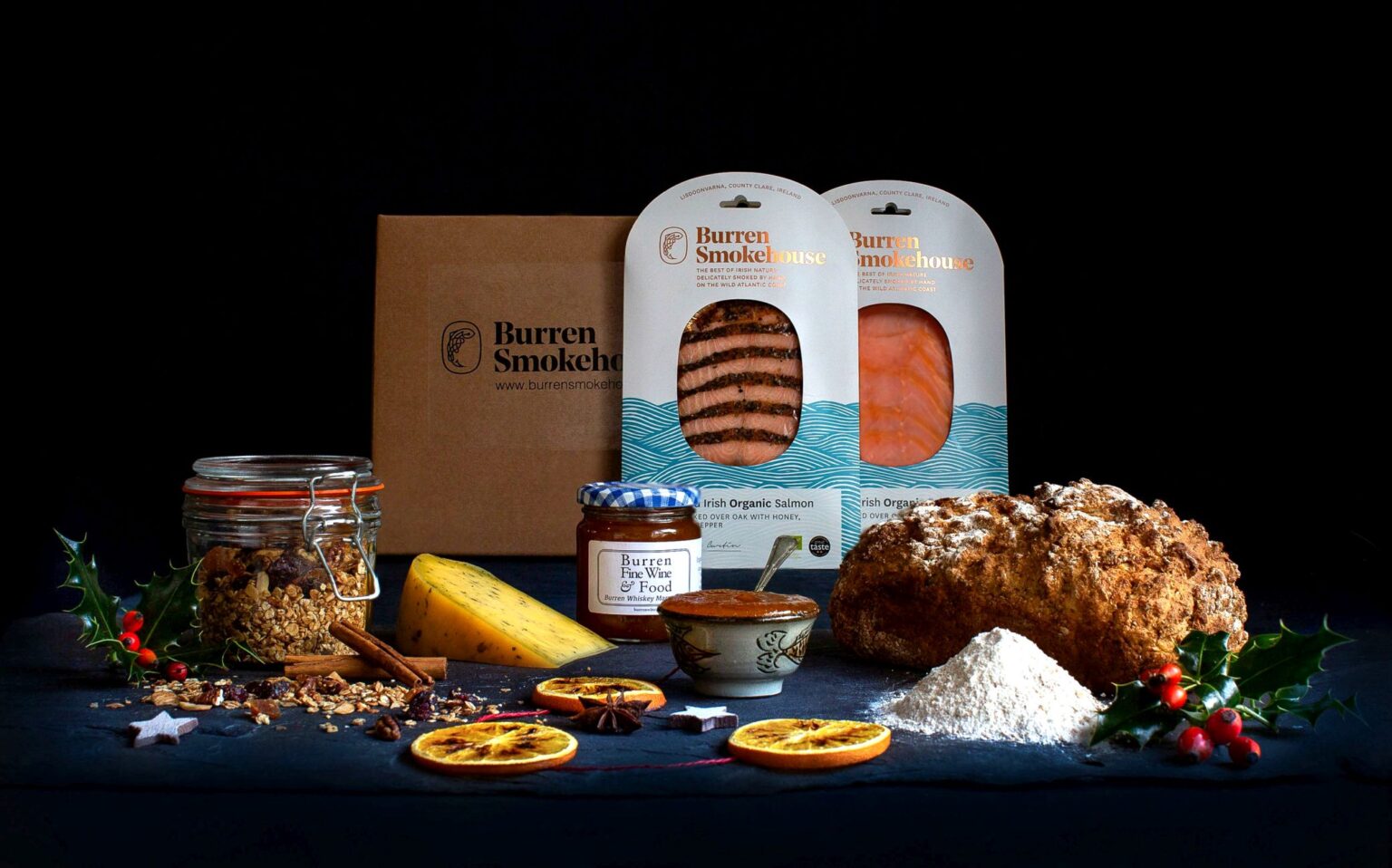 Organic Irish Salmon | Gourmet Gift Hampers | Burren Smokehouse