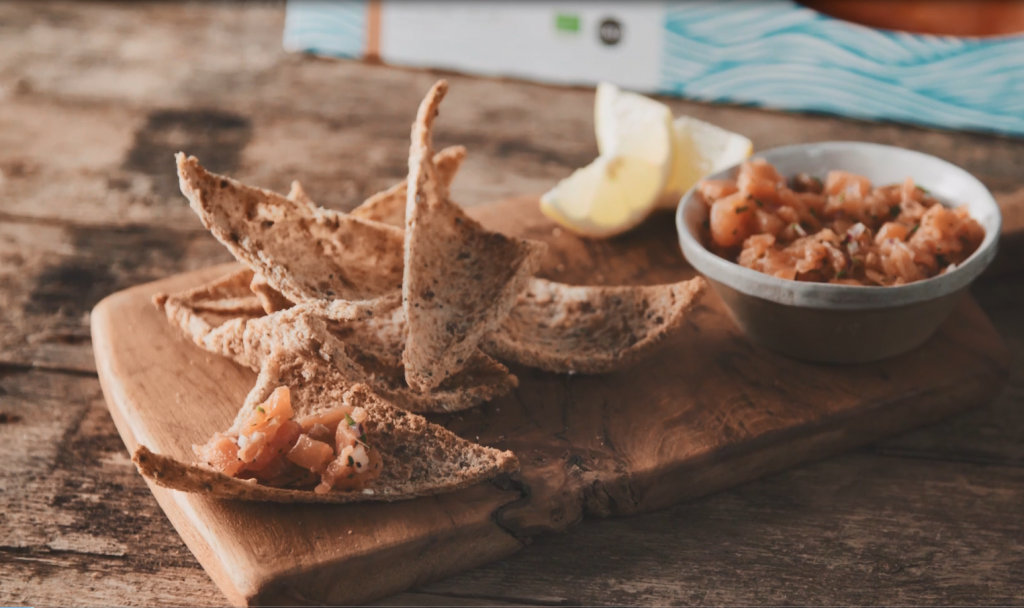 “Tartare” with Burren Smoked Irish Organic Salmon - Burren Smokehouse